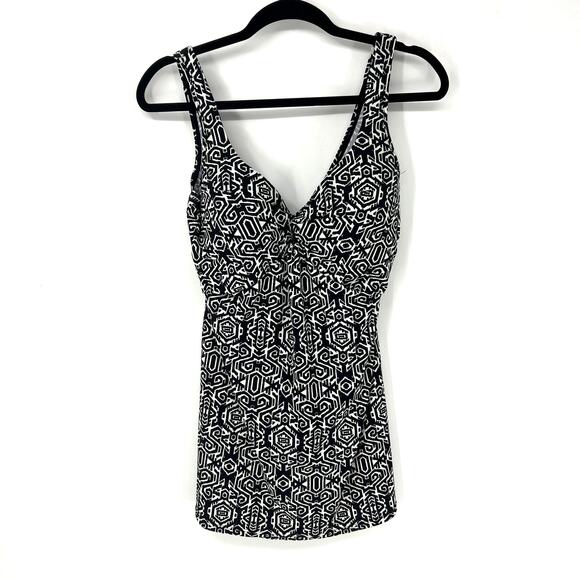 Shore Shapes | Swim | Shore Shapes Swimwear Black White Tribal Swimsuit ...